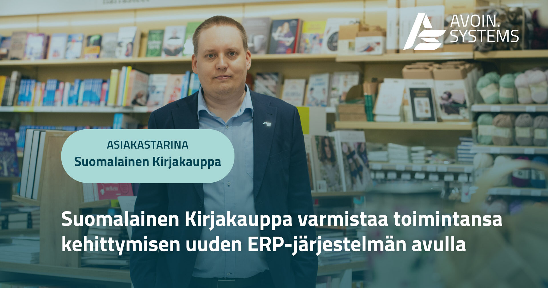 Asiakastarina: Suomalainen Kirjakauppa | Avoin.Systems